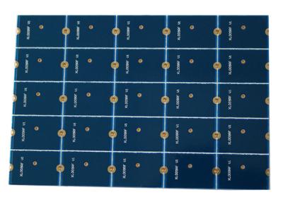 China ENIG 1.6mm 6 Layer PCB Board Fabrication Blue FR4 Immersion Gold for sale