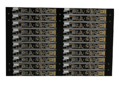 China Custom Gold Finger PCB Fabrication Service Black 8 Layer with BGA for sale