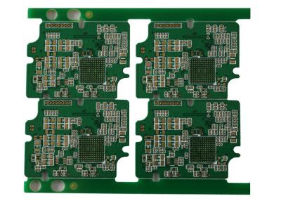 China 10 Layer FR4 PCB Board Fabrication , 3mil Line Space Width High TG PCB Fabrication for sale
