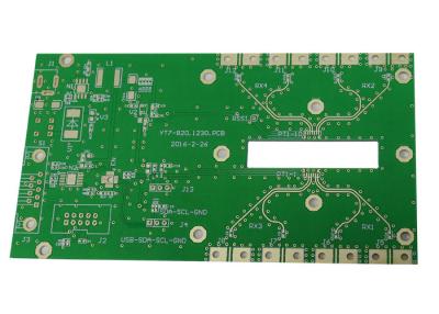 China RF PCB Rogers Prototype Multi - Layer for Communication Systems for sale