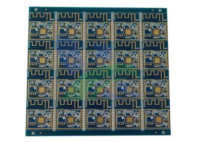 China High Frequency Multilayer Rogers PCB Rt duriod 6006 Blue 8*4cm for sale