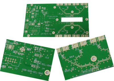China FR4 UL 94v0 PCB Prototype Customed Electronics Board Green Color for sale