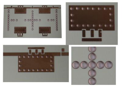 China Multi Layer High TG PCB Rogers RT / duroid 5870 For RF Digital Radio Antenna for sale
