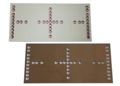 China Radio Frequency HF PCB Prototype Board 2 Layer White Solder Mask for sale