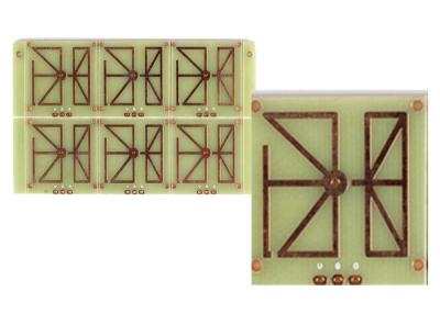 China 6 Layer High Frequency Rogers PCB Board 4 Mil 1 oz 1.527 mm Thinckness for sale