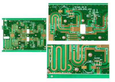 China Rogers And FR4 Mixed 4 layer pcb Board With ENIG Finished Surface In 0.79mm for sale