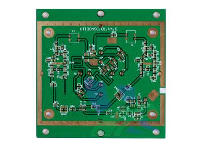 China Multilayer High Frequency Fr4  Pcb With Half Hole Buried Tech With Relative Permittivity for sale
