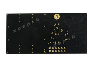 China Consumer Electronics 2 layer pcb With Black Soldermask White Silkscreen 1mm PCB for sale