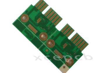 China Fr4 Single Sided Printing Circuit Boards With Green Solder Mask In Signal Light Field for sale