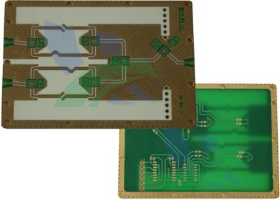 China 6 Layer RO4003 Rogers fr4 Mix Laminate High Frequency PCB Circuit Boards for sale