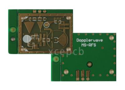 China Green Soldermask Module Sensor High Frequency PCB , custom printed circuit boards for sale