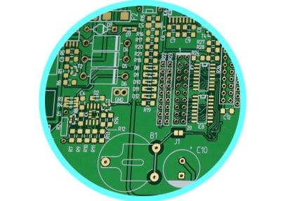 China Motor Control Board Battery Protection Circuit In Green Soldermask With Blind Hole Electronic Board for sale