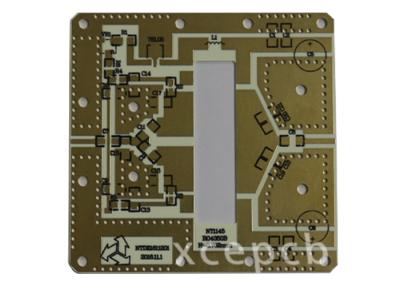 China Rogers 4003 4 Layer advanced fabrication pcb Used In Collision Avoidance Radar Systems for sale