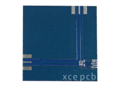 China 60GHz Receiver And Transmitter Module 0.508mm 2oz copper pcb Board , Blue Soldermask for sale
