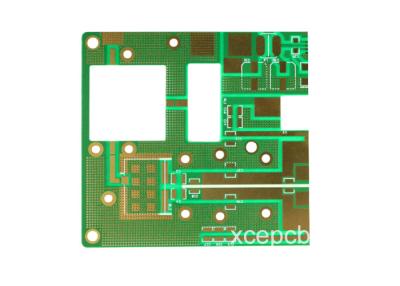 China Rogers 2 Layer Double Sided PCB Prototype Board Multi - Layer for Communication Systems for sale