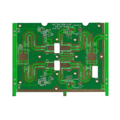 China Microwave Source Module Enig Surface Treatment Pcb Board Prototype Rogers4350 Material for sale