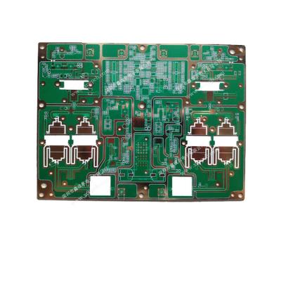 China Multilayer Rogers PCB WR-15 Gain Horn Antenna 10 Layer HF Immersion Gold PCB for sale