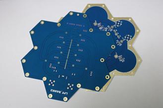 China Double Side Rogers4350B ENIG Circuit Board 2 Layer PCB For Splitter for sale