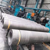 China Ultra High Power 300mm Graphite Electrode For AC DC Submerged Arc Furnace for sale