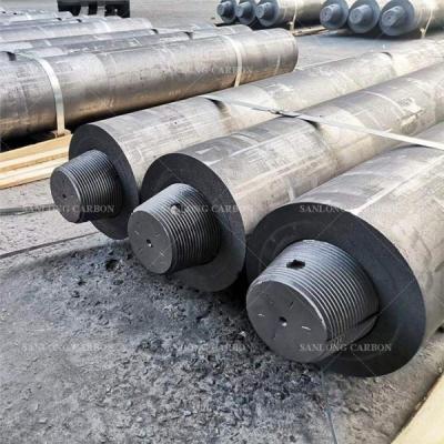 China Petroleum Coke Graphite Electrode RP HP UHP For Silicon Steel Making for sale