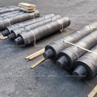 China 350mm HP UHP Electric Arc Furnace Electrodes Calcined Needle Coke for sale