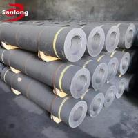 China Steelmaking HP Graphite Electrode High Temperature Conductive In Electric Furnace for sale