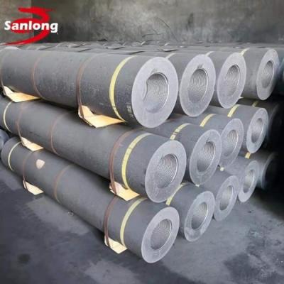 China Steelmaking HP Graphite Electrode High Temperature Conductive In Electric Furnace for sale
