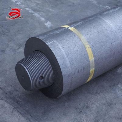 China 3TPI 4TPI Nipple UHP 400 Graphite Electrode 1800mm 2100mm 2400mm Length for sale