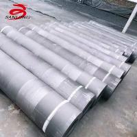 China Petroleum Coke 450mm RP Graphite Electrodes Regular Power For Steel Making for sale