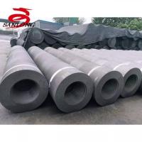 China Steel Making Electric Arc Furnace Graphite Electrodes 550mm With Nipples for sale