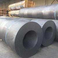 China 600mm Arc Furnace Graphite Electrode Need Coke High Electrical Conductivity for sale