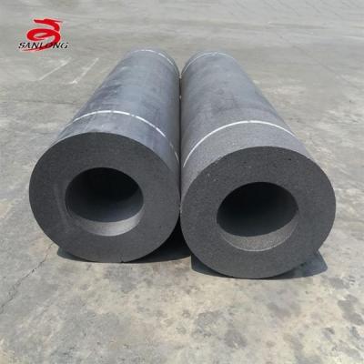 China 3TPI 4TPI Nipple UHP 600mm Graphite Electrode For Electric Arc Furnace for sale