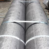 China 500mm UHP Graphite Electrode Block Ultra High Power With Nipples for sale