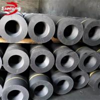 China Steelmaking HP Graphite Electrode High Temperature Conductive In Electric Furnace for sale