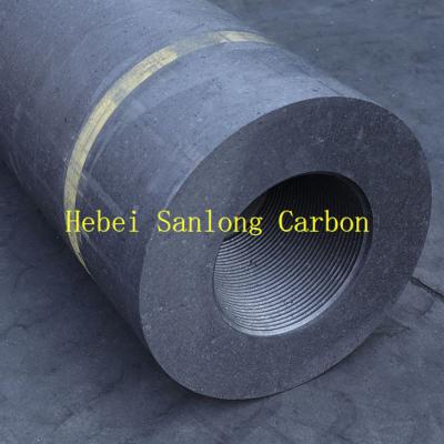 China UHP 400mm Graphite Electrode 3TPI 4TPI Nipple Ultra High Power for sale