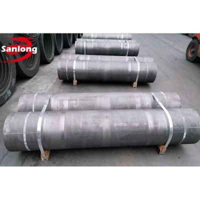 China High Power 450mm Graphite Electrode In Furnace Needle Coke for sale