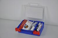 China FDA Firstar Basic Handy Office First Aid Kit In Plastic Box For Minor Injury Treatment for sale