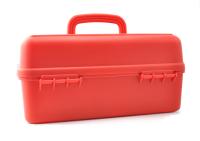 China OEM Plastic Waterproof First Aid Kit Layer Box First Aid Hard Empty Carrying Case for sale