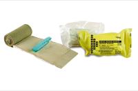 China Beige First Aid Supplies Effective Bleeding Control Bandage For Military Training Combat for sale