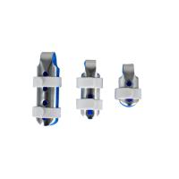 China Breathable Metal Aluminum Baseball Finger Splint For Rehabilitation for sale