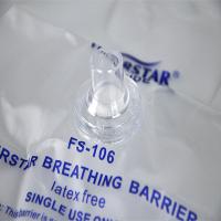 China Multi Color CPR Rescue Mask Keychain Kit Emergency Face Shields With One Way Valve for sale