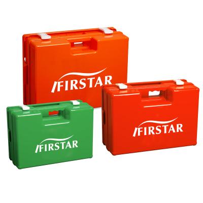China Strong ABS Plastic Wall Mounted First Aid Kit Boxes With Wall Bracket for sale