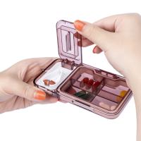 China Mini Pill Cutter And Crusher Storage Box Medical Pill Splitter Home Care for sale