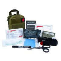 China Tactical First Aid Combat Kit Bag Emergency Preparedness For Hiking Travellers for sale