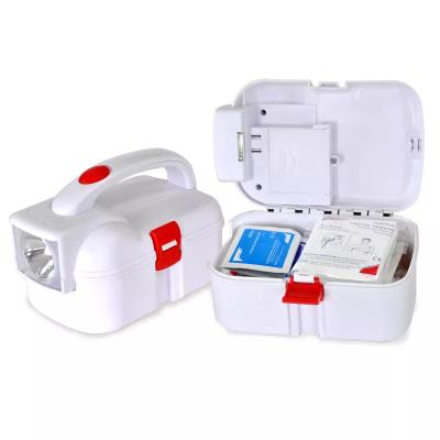 China Plastic Torch First Aid Kit For Car Travel Camping Home Office for sale
