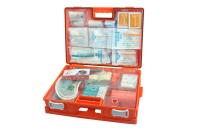 China Wall Mounted ABS Plastic First Aid Kit Boxes For Factories Labs for sale