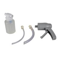 China White CPR Resuscitation Mask Hand Operated Suction Manual Suction Pump Unit for sale