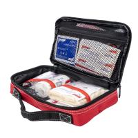 China Red Nylon Trauma First Aid Kit With Cute Surviving Rescue Emergency Handbag for sale