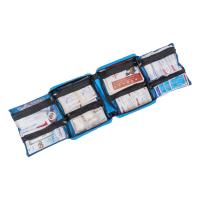 China Large Vehicle First Aid Kit With Compartments Mesh Bag Handles 24x19x6.5cm for sale