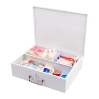 China 35 Person Workplace First Aid Kit Metal Case For Industrial Companies Shopping Centers Lab for sale